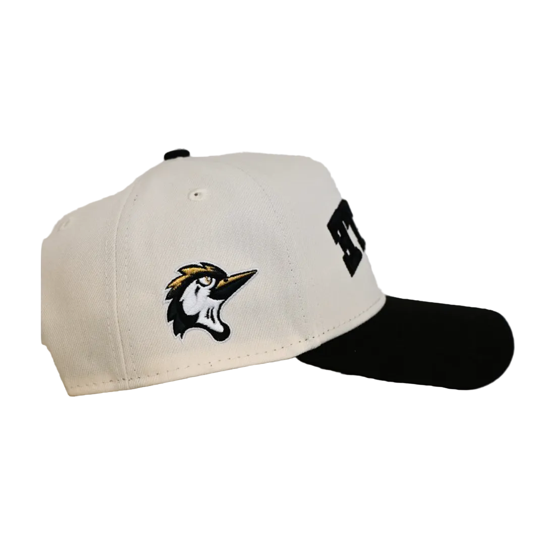 Fayetteville Woodpeckers New Era Upside Down Ville 9Forty Adjustable C ...